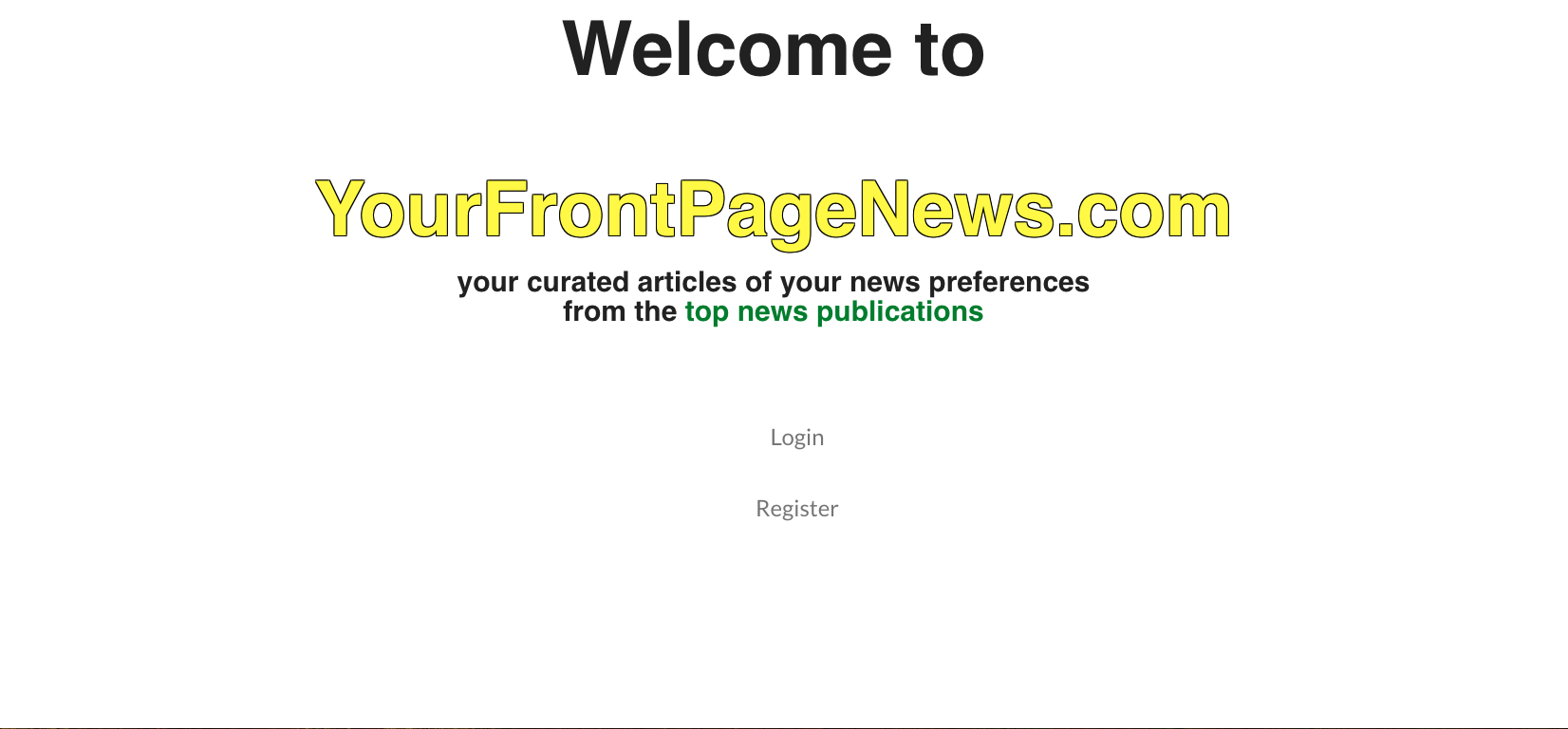 News Aggregator | repo